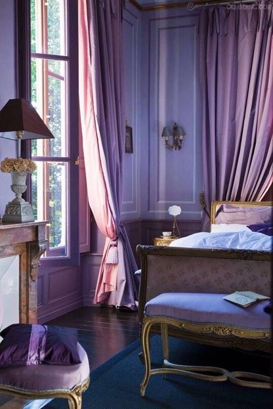 GIẢI MÃ Ý NGHĨA MÀU TÍM TRONG THIẾT KẾ NỘI THẤT - HOME LUXURY